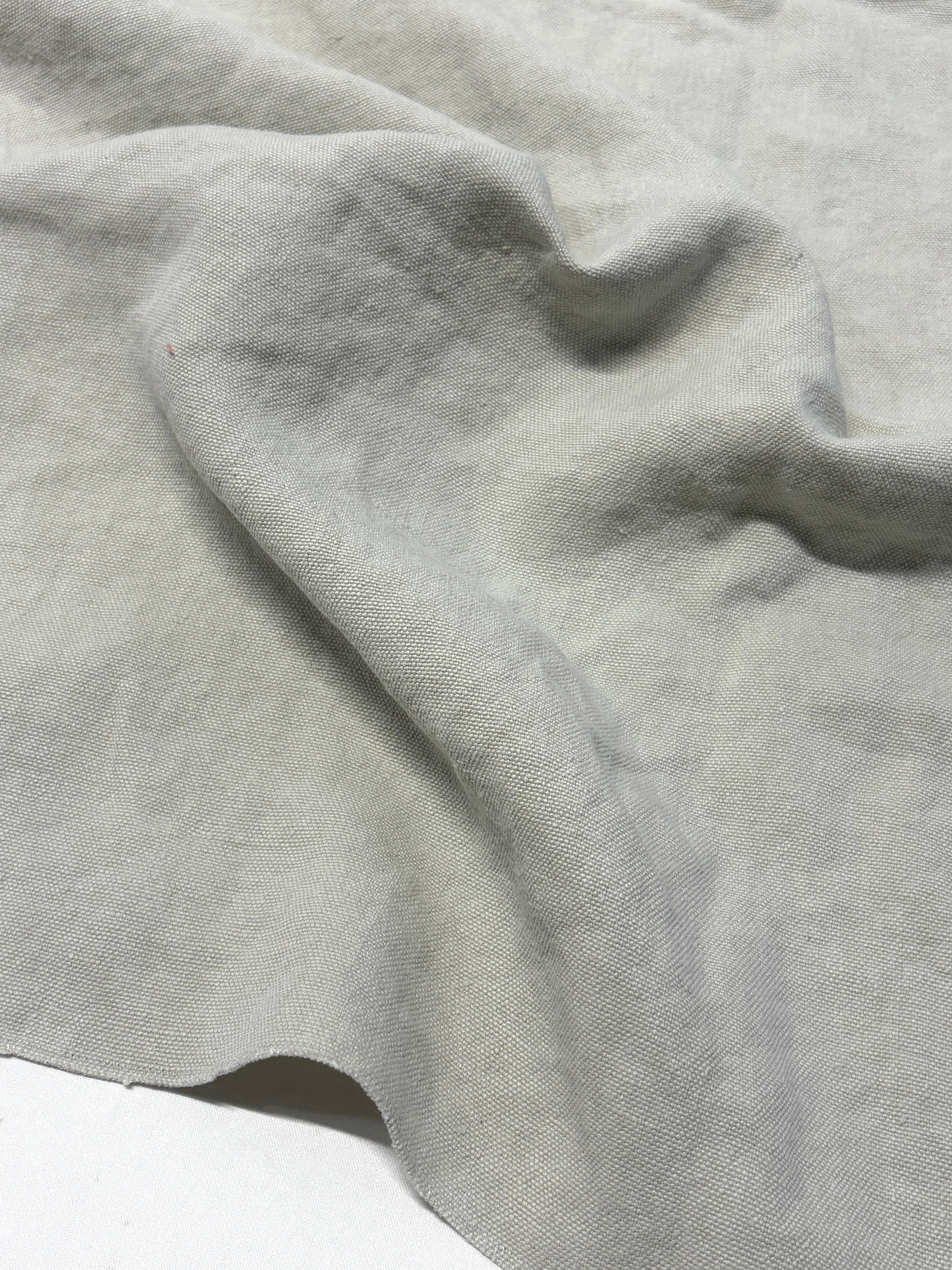 Fabric, 100% Linen, Medium Weight, Grey, End of Roll – Renee Materials