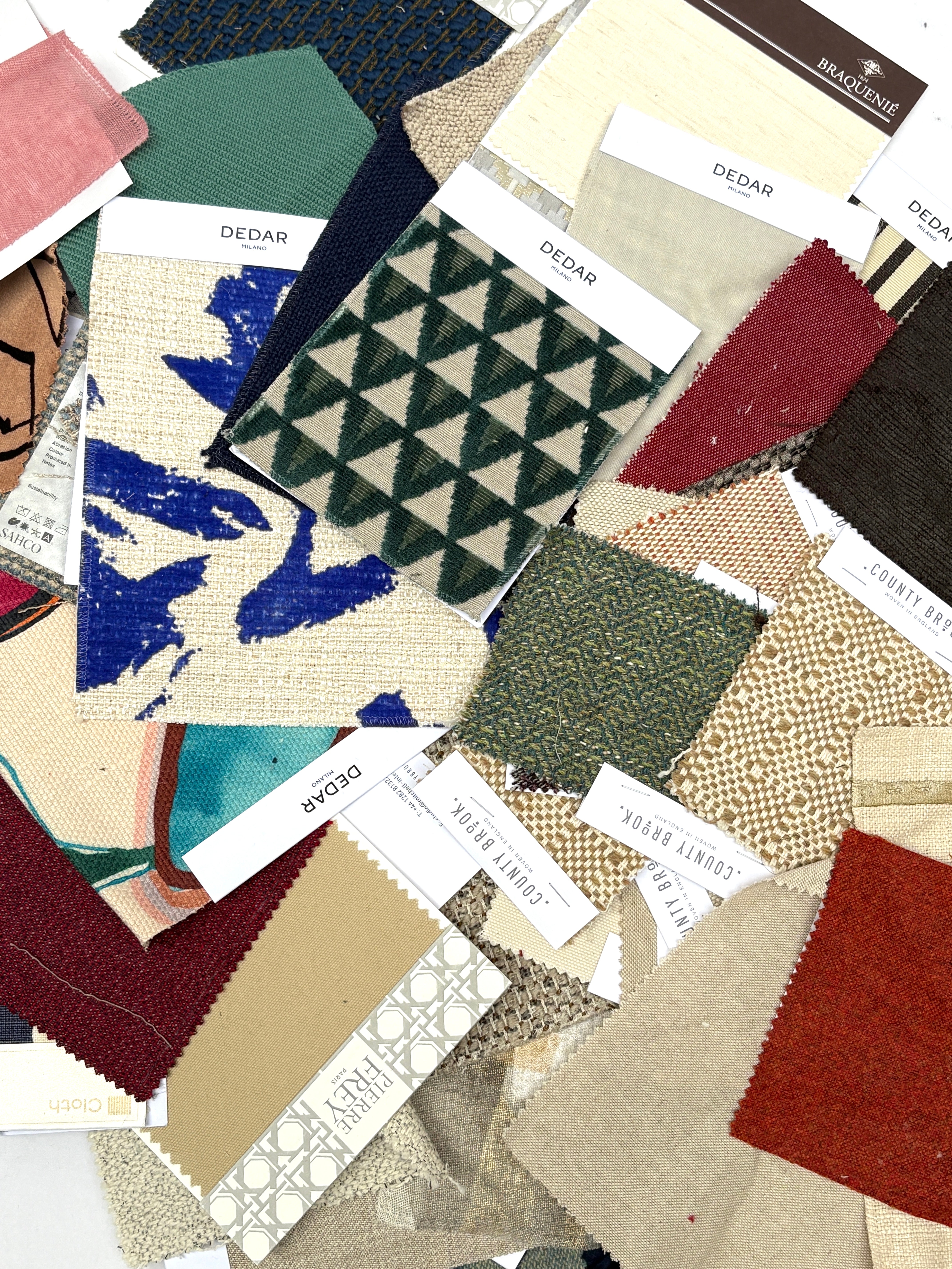 Fabric Swatches, Mixed Bundle – Renee Materials